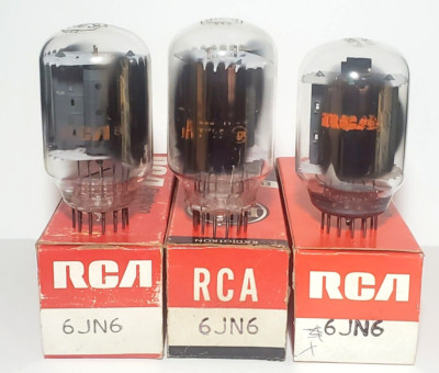 3 RCA 6JN6 Vacuum Tubes Tested NOS On Calibrated Hickok | eBay