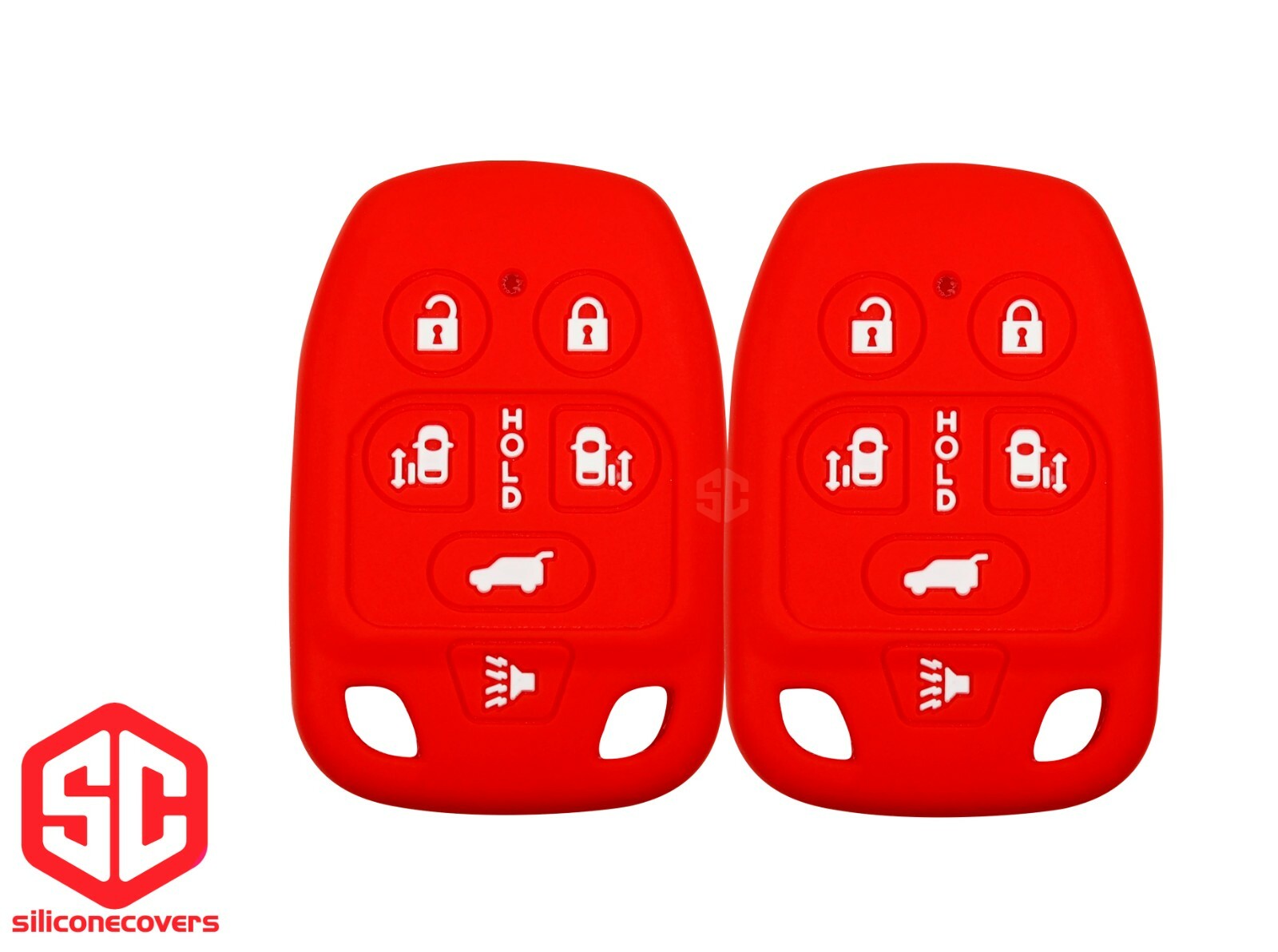 2x New KeyFob Remote Fobik Silicone Cover Fit / For Select Honda ...