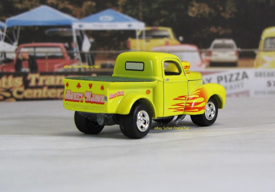 Willys Truck Gasser Drag Racing 1940 - 1942 Hot Mag Wheels 1/64 Scale E ...