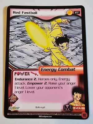 Red Fastball 2003 Score Limited Dragon Ball Z DBZ TCG #27 | eBay