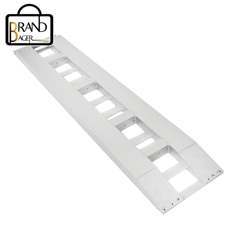 72"x14" Aluminum Ramps 2 Pcs 6500Lbs Car Trailer Truck Hook End 1 Pair ...