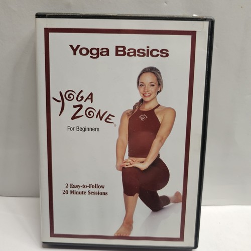 Yoga Basics Yoga ZONE For Beginners 2 Easy-to-Follow 20 Minute DVD ...