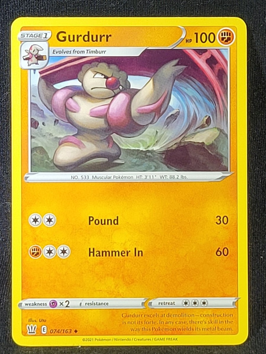 Pokemon Timburr Evolution