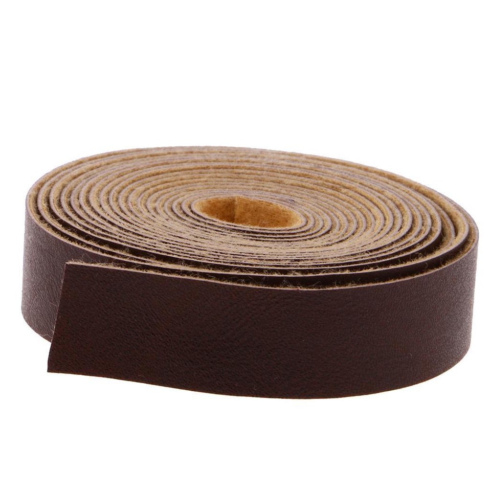 10m Leather Straps Strips Leather Crafts for DIY Bag Handle 15mm Deep ...