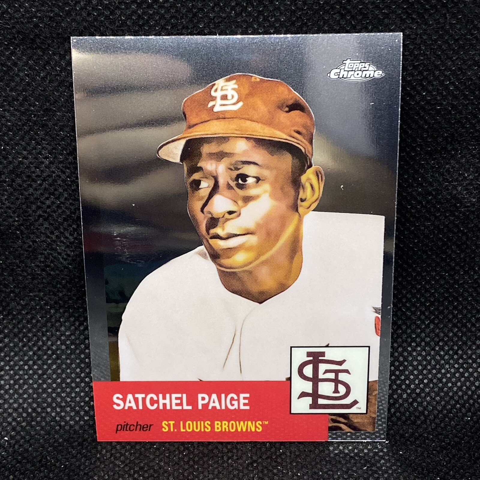 2022 Topps Chrome Platinum Anniversary Satchel Paige St. Louis Browns ...