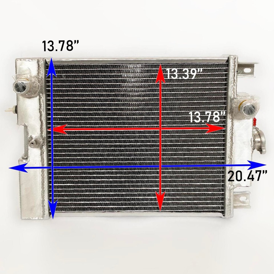 All Aluminum Radiator fit 1989-1994 Suzuki Swift Geo Metro GTI 1.0 1.3L ...