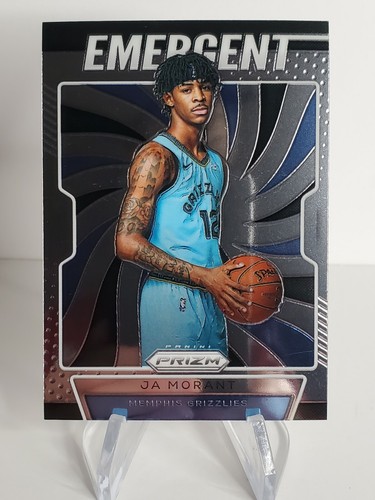2019-20 Panini Prizm "JA MORANT" Emergent #17 ROOKIE RC Card ROY ...