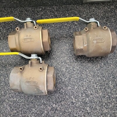 2" APOLLO BRONZE IPS 600# WOG FP C11 2 BALL VALVE | eBay