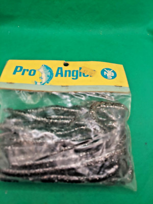 vintage old fishing lure EXTRA A BAG OF RUBBER WORMS. | eBay