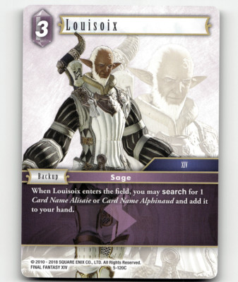 Final Fantasy - Louisoix - Opus V | eBay