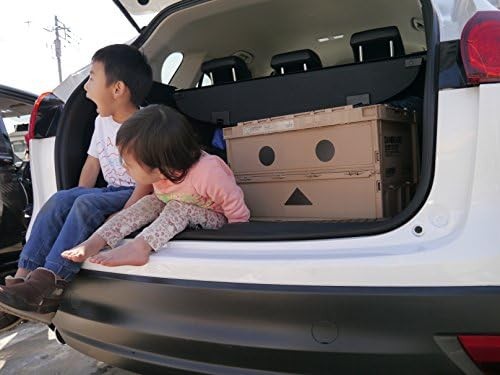 TRUSCO Danbo Cardboard Robot Thin Foldable Container 50L Lock Lid TR-C50B-A-DNB | eBay