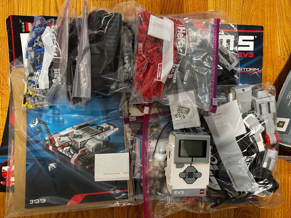 LEGO Mindstorms EV3 31313 + 95656 Rechargeable Battery + HiTechnic ...