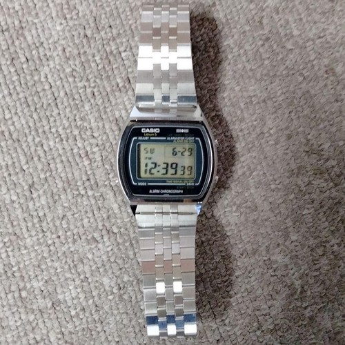Casio 1980s Vintage Digital Watch 80s LCD Good Condition Water ...