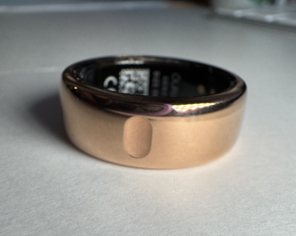 Oura Ring Gen 3 Smart Ring Activity Tracker Rose Gold Size 8 - Ring ...