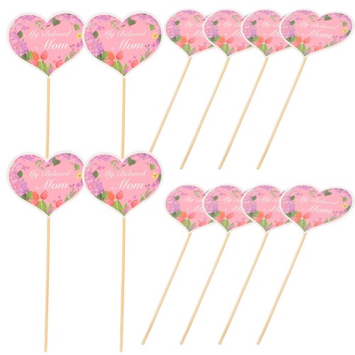 Party Must-Have - 48PCS Creative Cupcake Toppers for Mom's Day | eBay