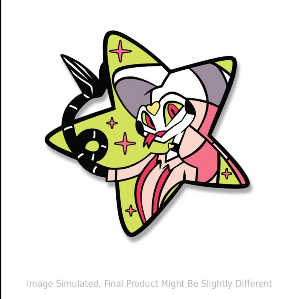 Helluva Boss Full Moon Fizzarolli - Business Fizz Pin - SOLD OUT!!! IN ...