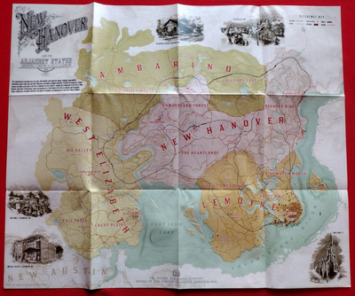 Red Dead Rebellion Map