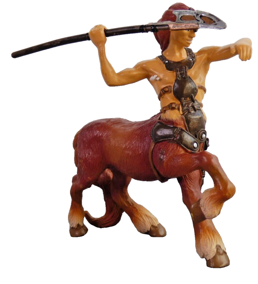 Papo CENTAUR WARRIOR Fantasy Mythical Creature 4" Man Horse Figure 2007 ...