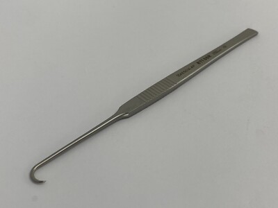 AESCULAP BT100R Bergmann Hook Retractor Fine Wound 7mm Tip 5.5in Length ...