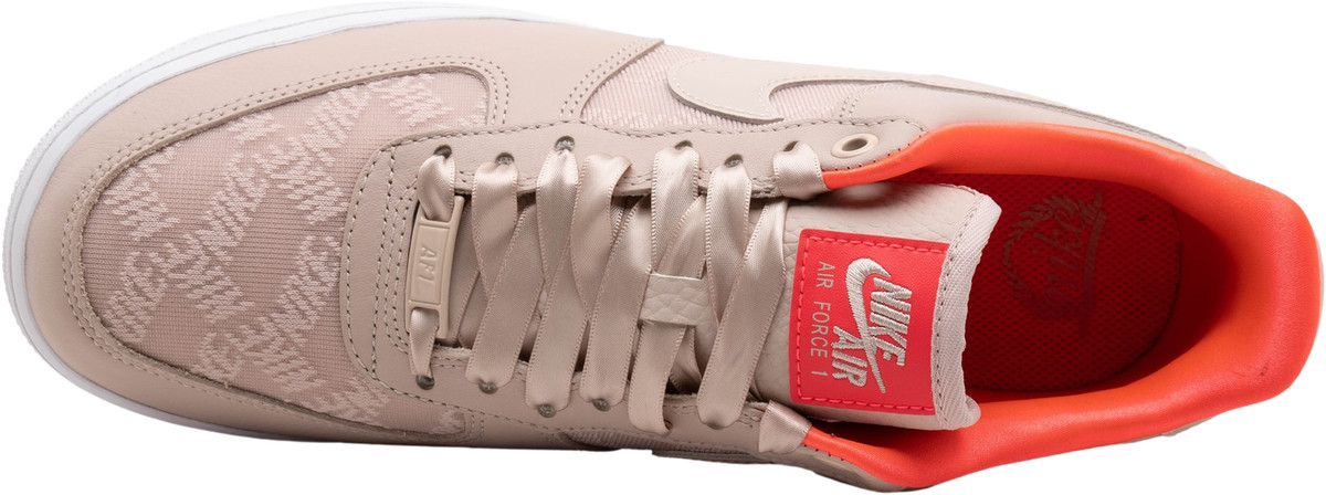 Nike Air Force 1 '07 Fossil Stone Laser Crimson W for sale | eBay