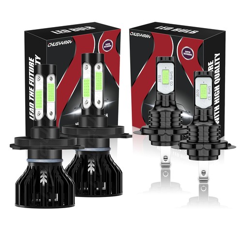 Blue Combo H4 H7 LED Headlight Globes 8000K For Ford Falcon BA BF FG ...