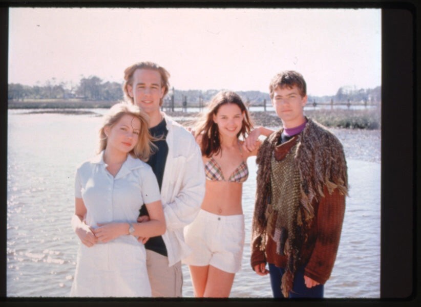 Dawson's Creek Katie Holmes Bikini top Cast Pose Original 35mm ...