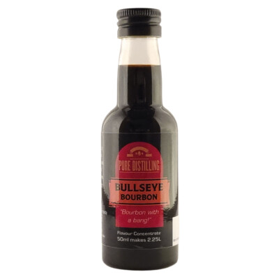 Pure Distilling Bullseye Clone of Bullit Bourbon Essence 50ml Home Brew ...