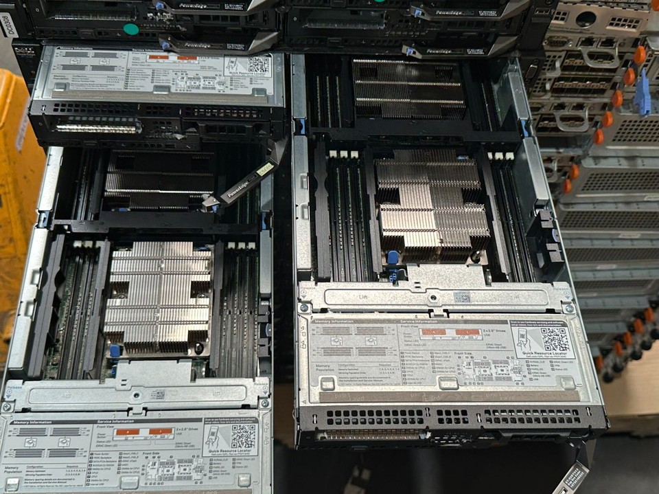 Dell Poweredge FX2 FX2s FC640 Blade 25x Chassis 97x Blades NO CPU RAM ...
