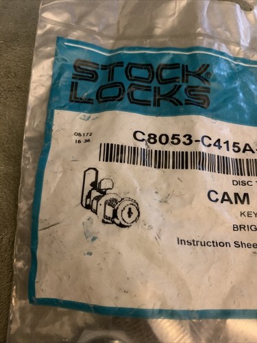 CompX National C8053-c415a-14a Standard Keyed Cam Lock Key C415a for ...