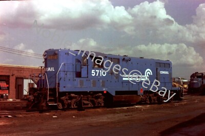 Conrail 5710 GP7 Locomotive Chicago Area 1 Color Negative 1970s | eBay