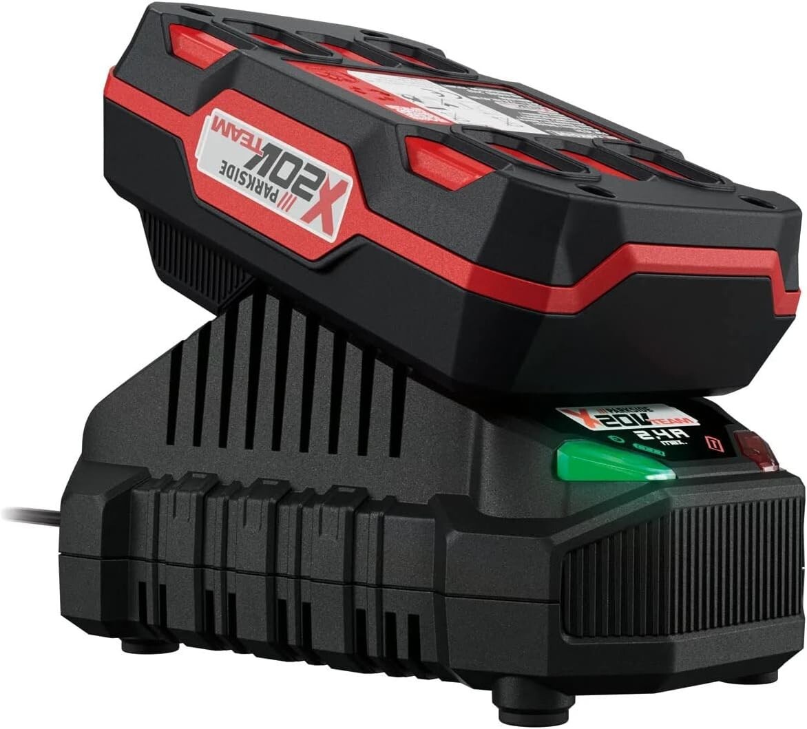 Parkside 20V 2Ah Battery And Quick Charger | Grelly UK