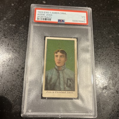 1909 E90-1 American Caramel Addie Joss (Portrait) - PSA 3 Ships Same ...