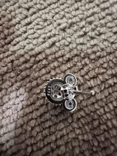 1ct Round Cut Lab-Created Diamond Mickey Mouse Stud Earring 925 | eBay