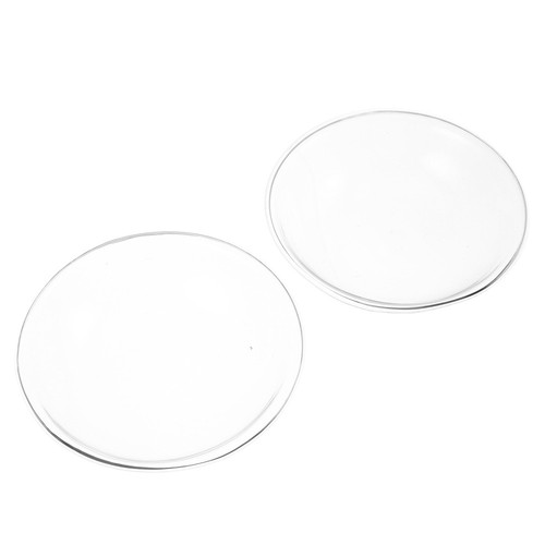 2pcs Wax Warmer Replacement Dish: Transparent Glass Dish - Glass Tray ...