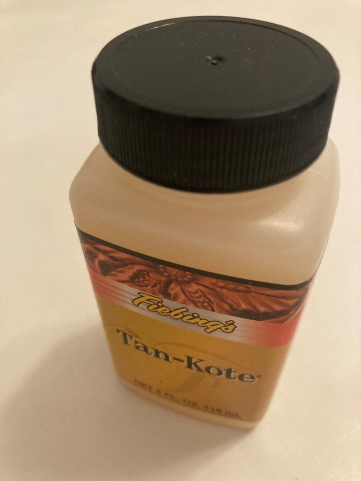 Fiebing's Tan-Kote Leather finish Edge Coating Neutral 4 fl oz | eBay