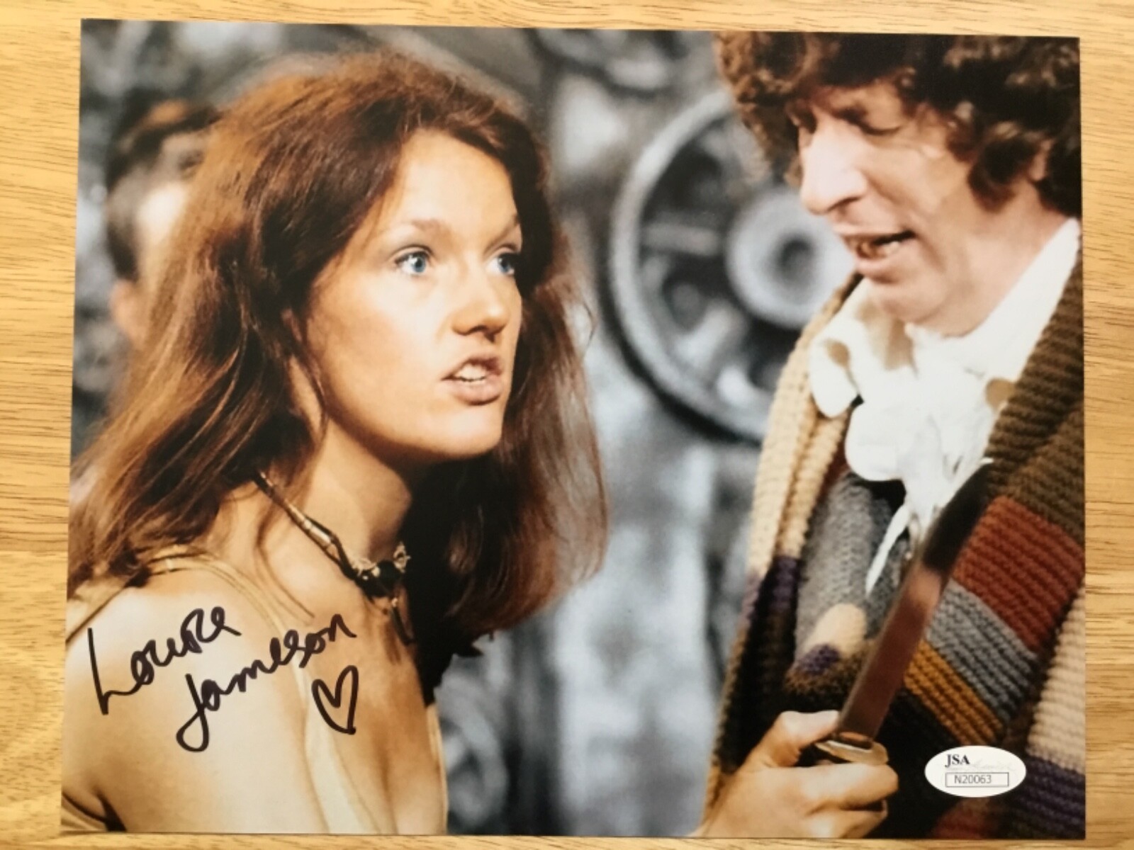 SSG Sexy LOUISE JAMESON Signed 10X8 Dr Who Photo JSA James ssg-sexy-louise-jameson-signed-10x8-dr-who-photo-jsa-james