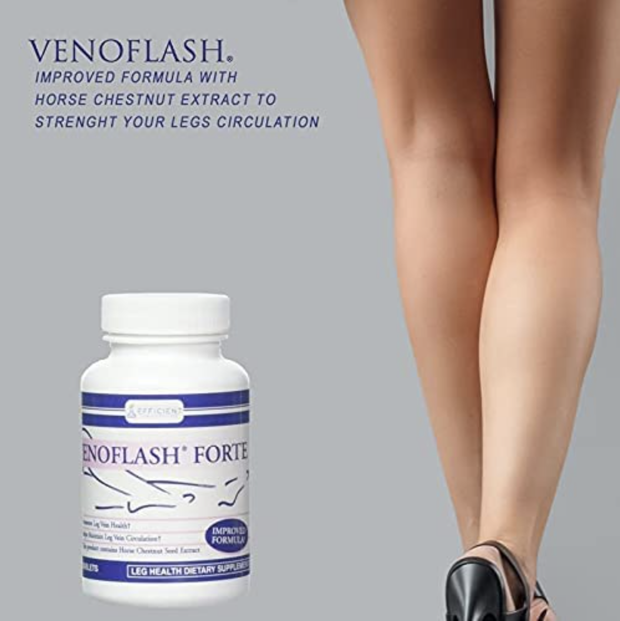 Venoflash Forte For Leg Veins Health & Circulation 50 Tablets | eBay