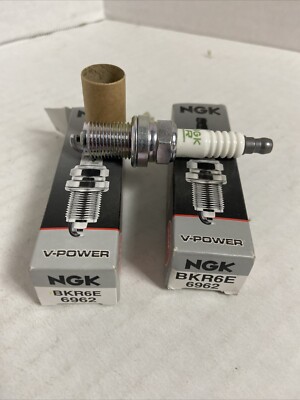 2 pk NGK SPARK PLUGS 6962 Spark Plug - BKR6E | eBay