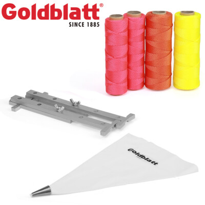 Goldblatt Masonry Nylon String Line Set Stretchers Grout Bag Braided ...
