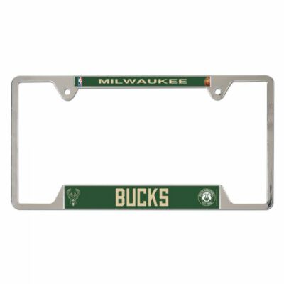 Milwaukee Bucks License Plate Frame Metal | eBay