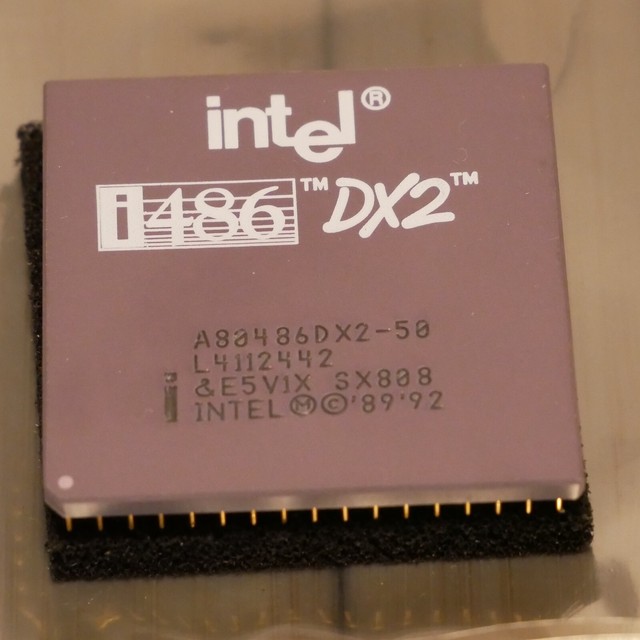 Intel I486 486 Dx2 Gold Processor CPU A80486dx2-50 for sale online | eBay