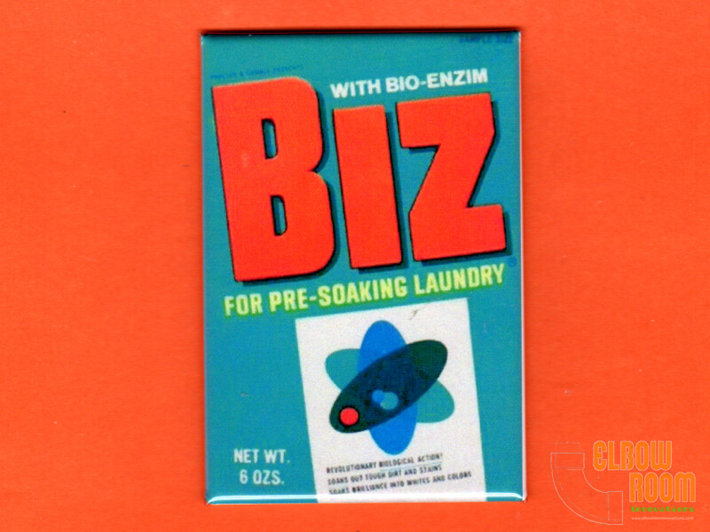 Biz detergent vintage box art 2x3" fridge/locker magnet laundry soap | eBay