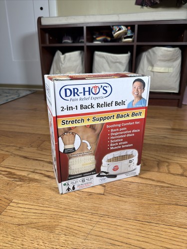 NEW DR-HO'S 2-in-1 Decompression Belt For Lower Back Pain Relief Size A ...