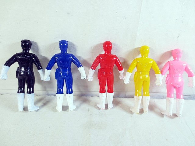 Condition Bandai Dinosaur Sentai Jurenjya Sofubi Set of 5 | eBay