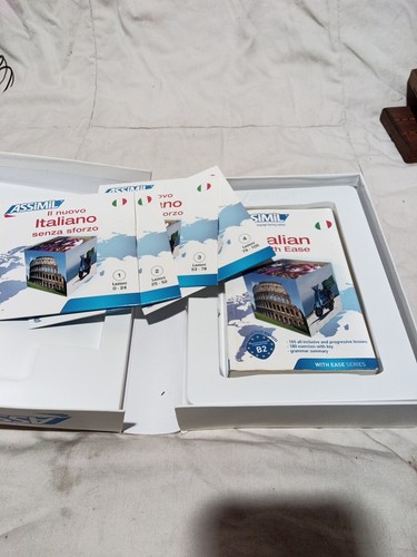 Italiaans / Italian course Assimil package (book/4 CDs) Rare | eBay