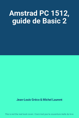 Amstrad PC 1512, guide de Basic 2 | eBay