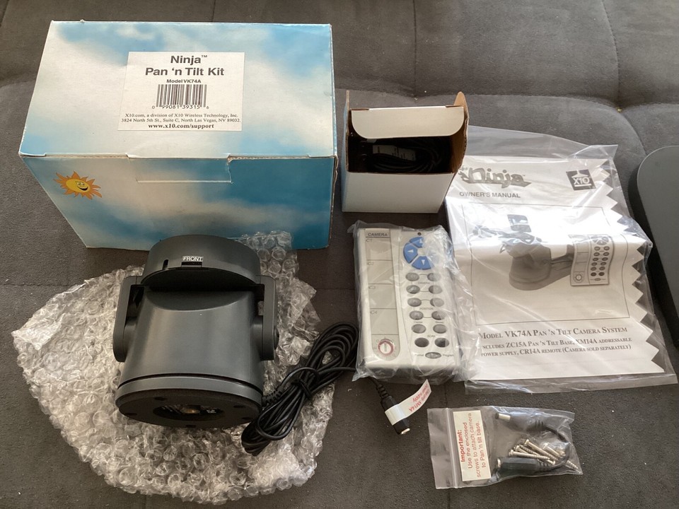 Lot of X10 Wireless Cameras, Homepro PC Interface, Motion Sensors ...