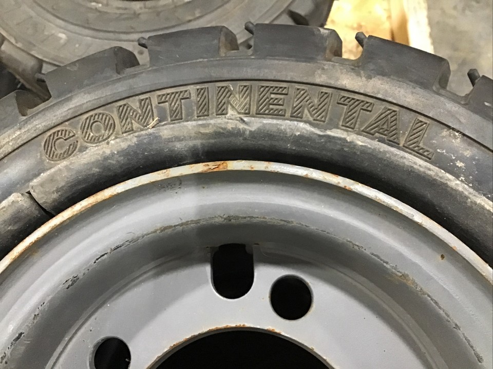 Continental Sc 15 Solid Forklift Tire 15x4.5-8 3" rim 125/75-8 ...