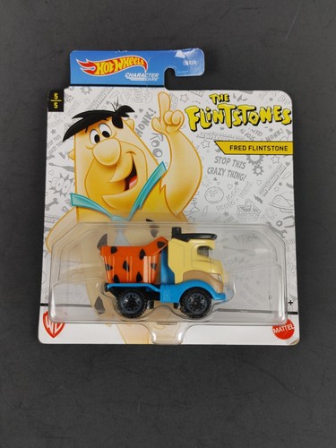 Fred Flintstone - The Flintstones Character Cars #5/5 Diecast Hot ...