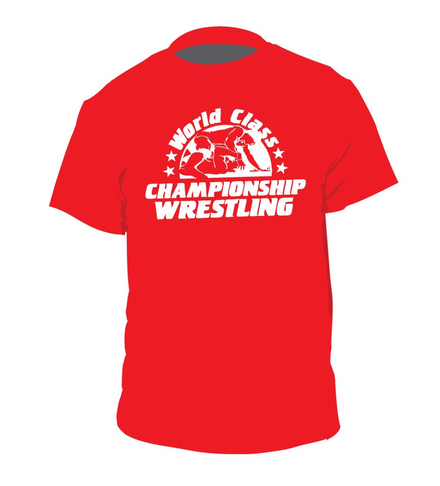 World Class Championship Wrestling shirt WCCW Dallas Texas Von Erich ...